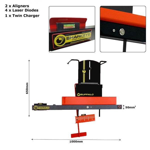 laser wheel alignment tool